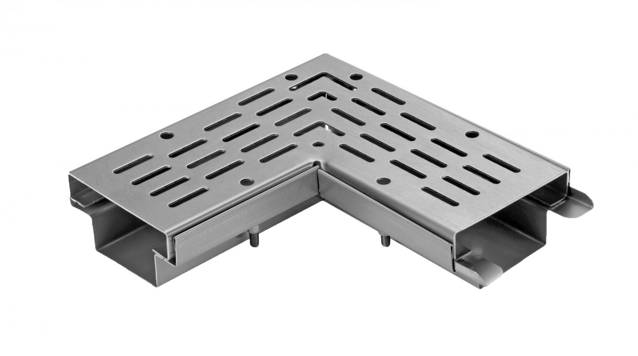 Balkon- und Terrassenrinne – Edelstahl BTR | ZinCo