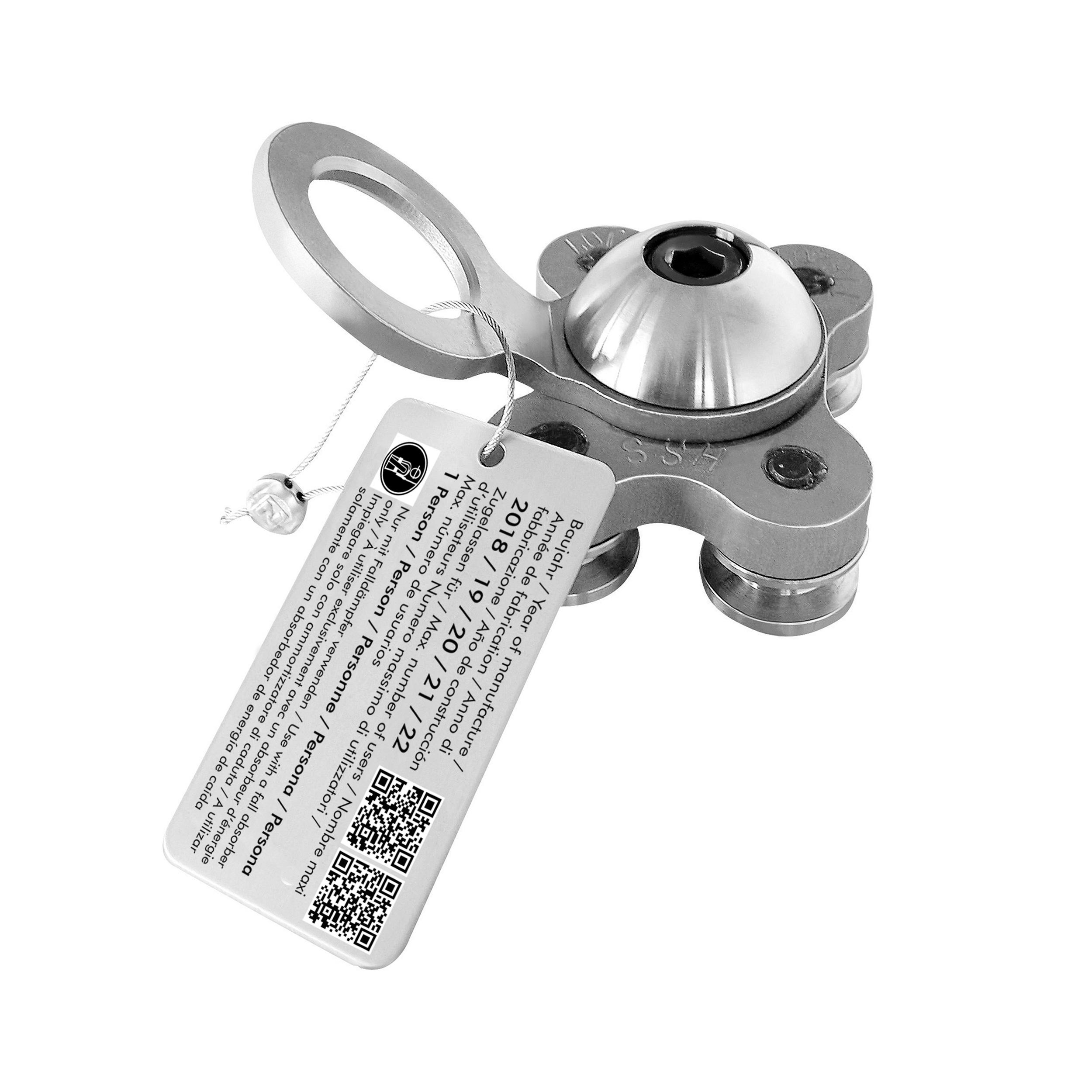 Anschlageinrichtung Fallnet® SR-Rail – Horizontalschienensystem | ZinCo